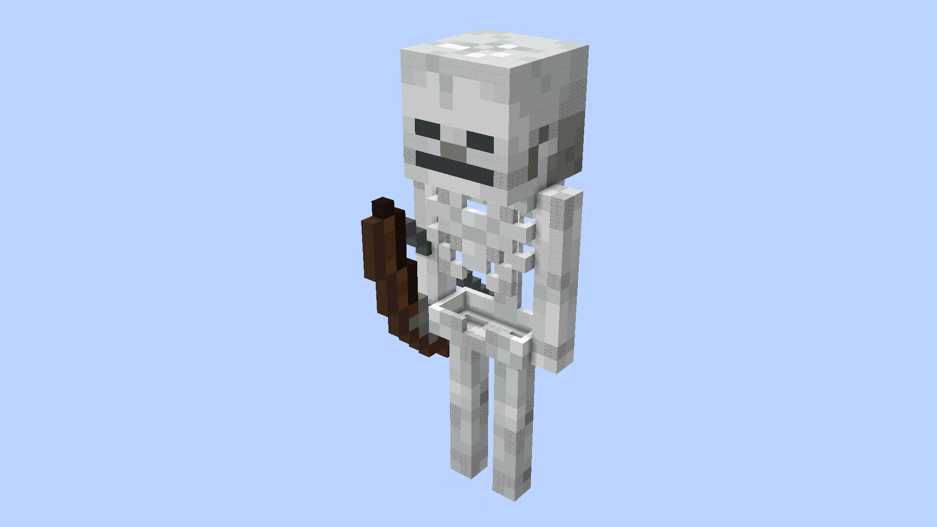 Skeleton Mob Statue Minecraft Map