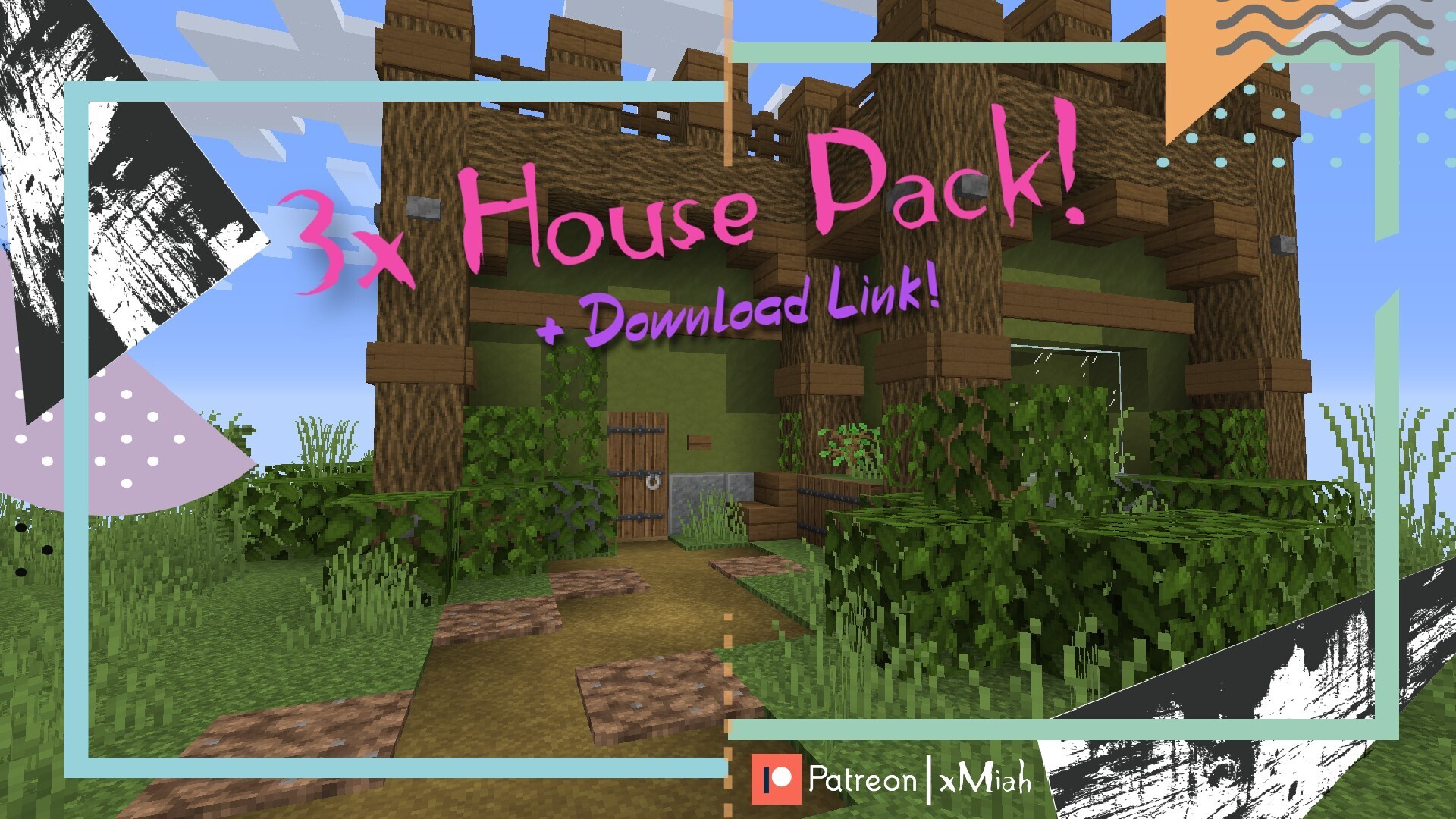 3 House Pack / Pack de 3 Casas. [1.16.X - 1.17.X] [Download Link ...