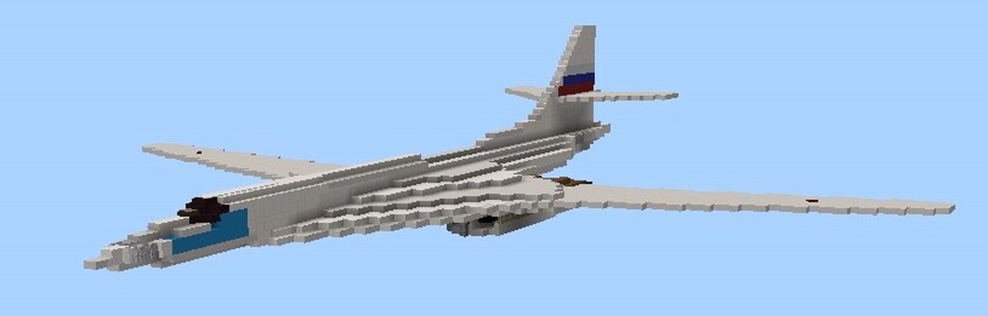 Tupolev Tu-160 Minecraft Map