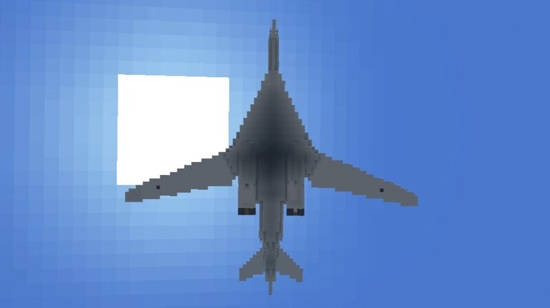 Tupolev Tu-160 Minecraft Map