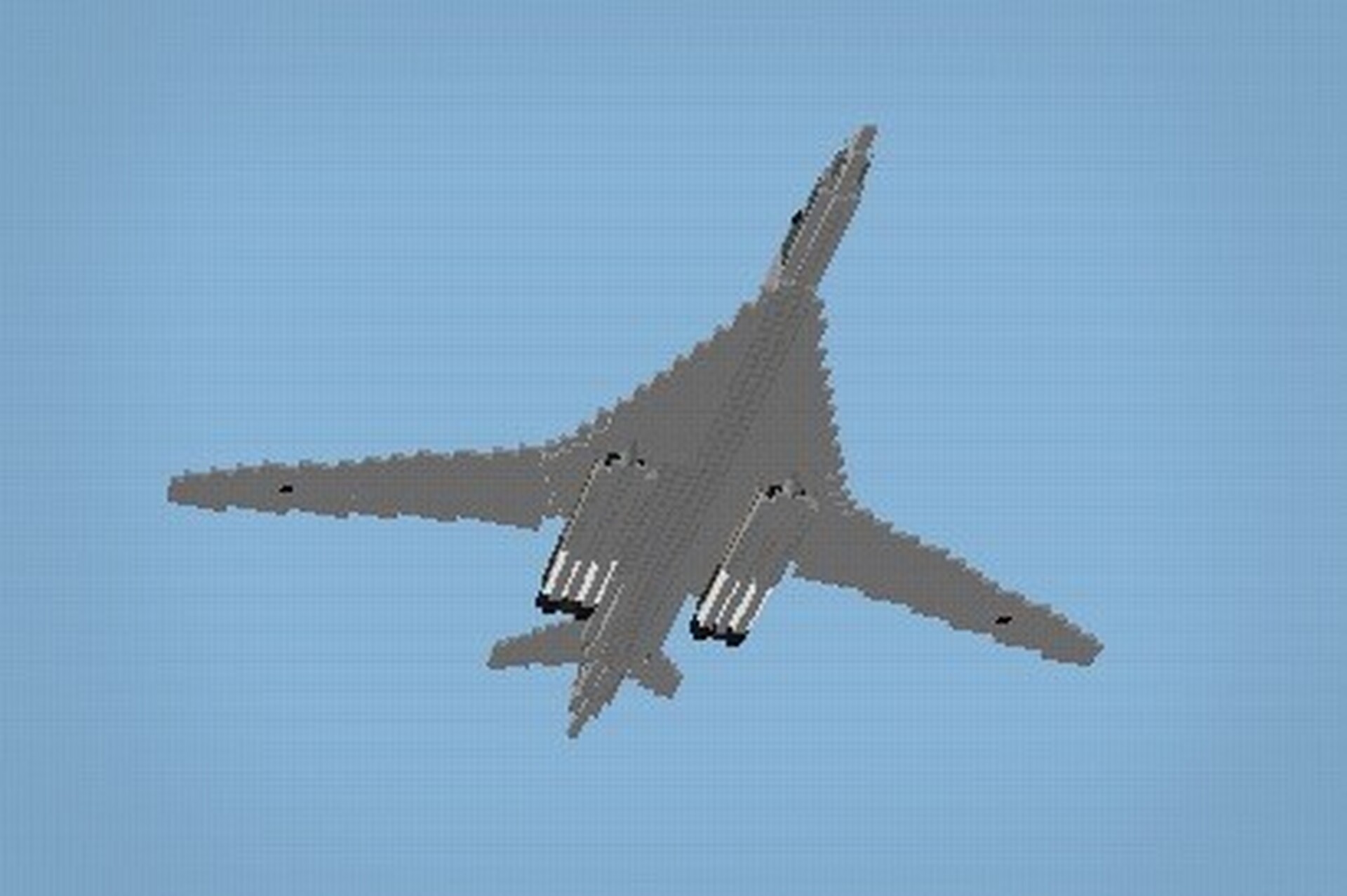 Tupolev Tu-160 Minecraft Map