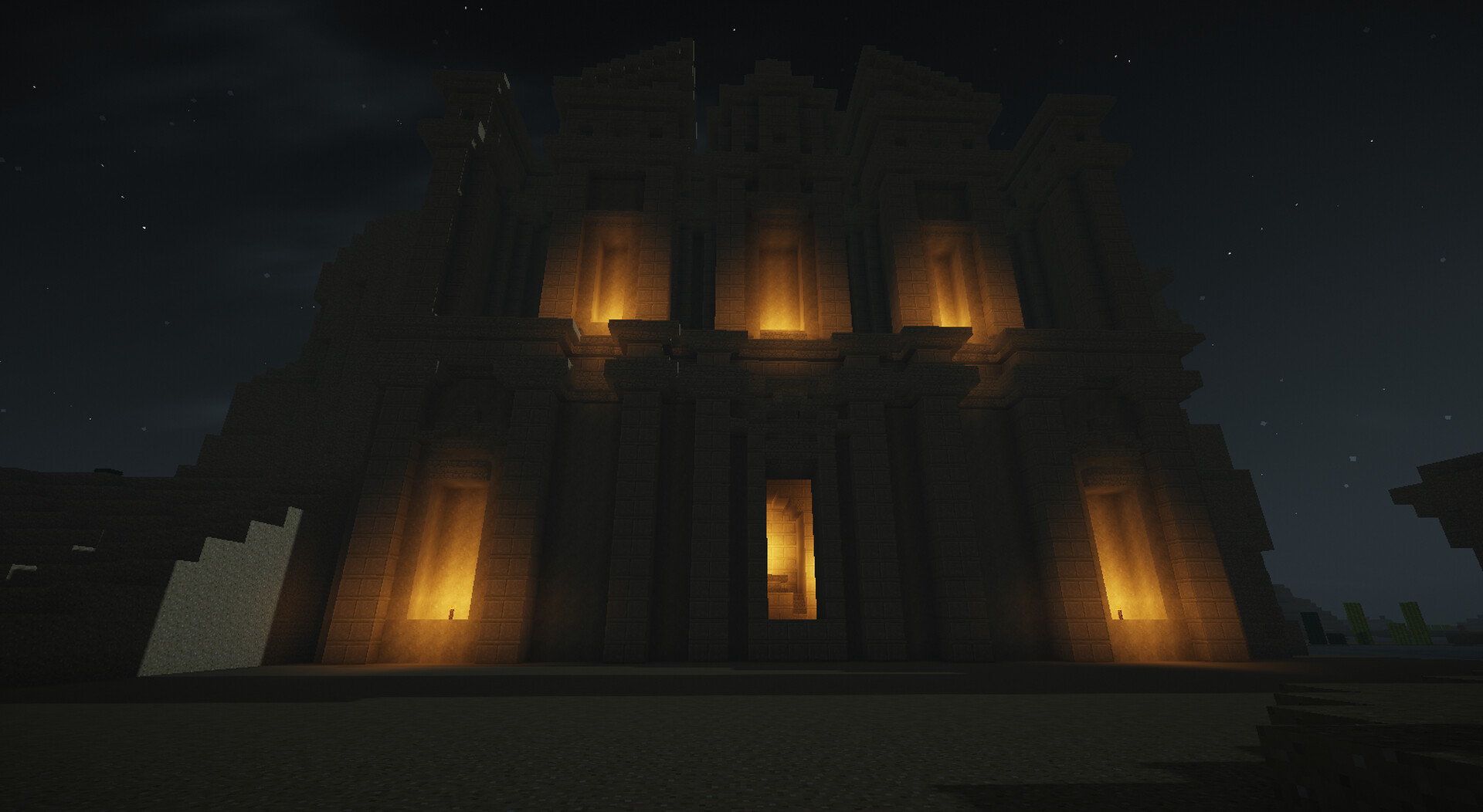 Al Deir of Petra Minecraft Map