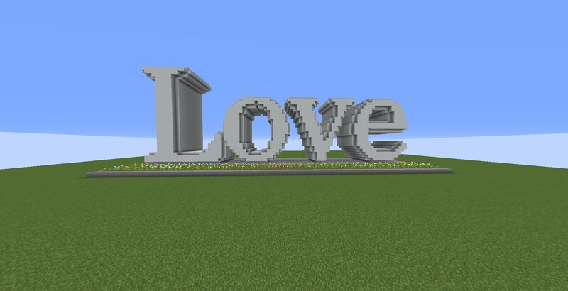 Love Minecraft Map