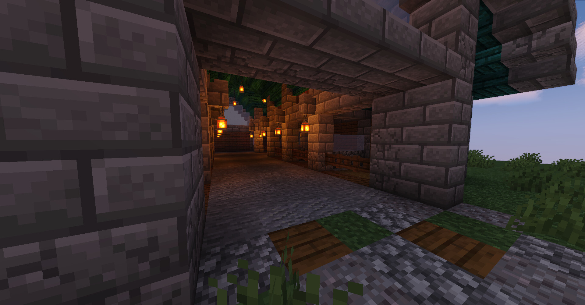 Warped Wood Roof Pack Extras Minecraft Map