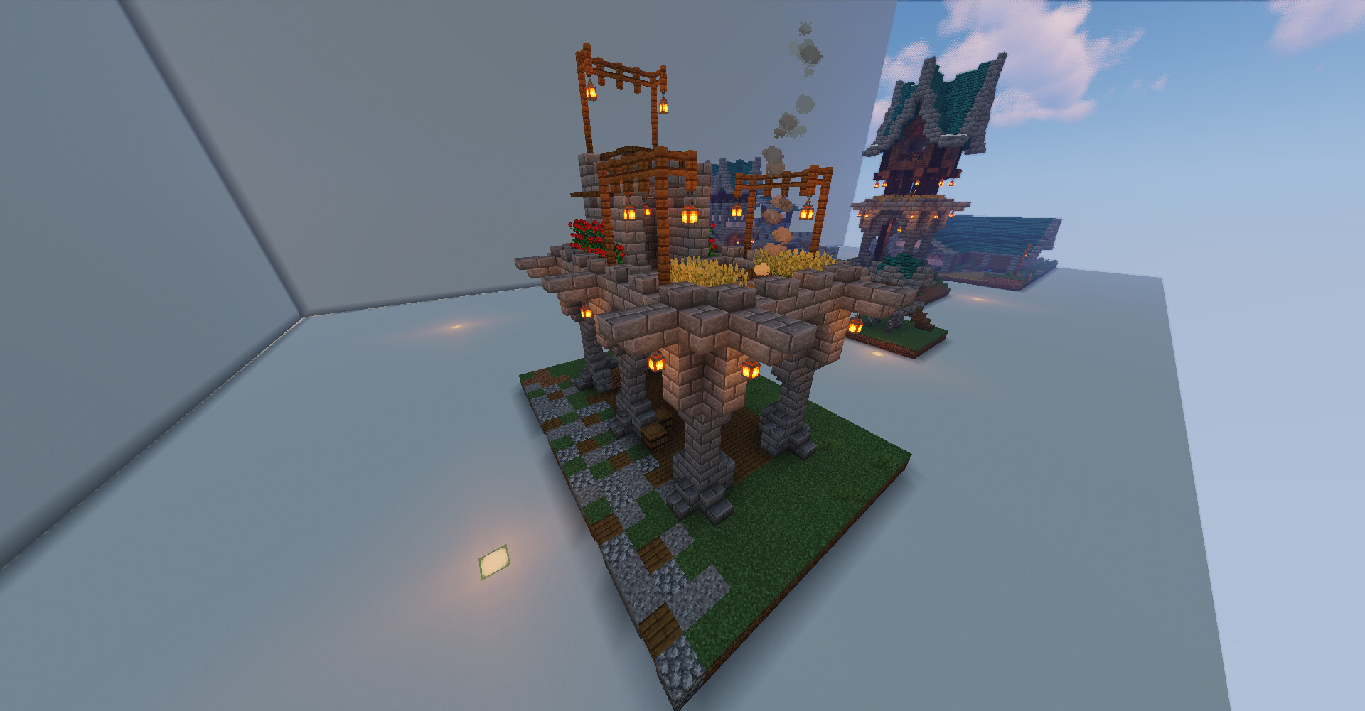 Warped Wood Roof Pack Extras Minecraft Map