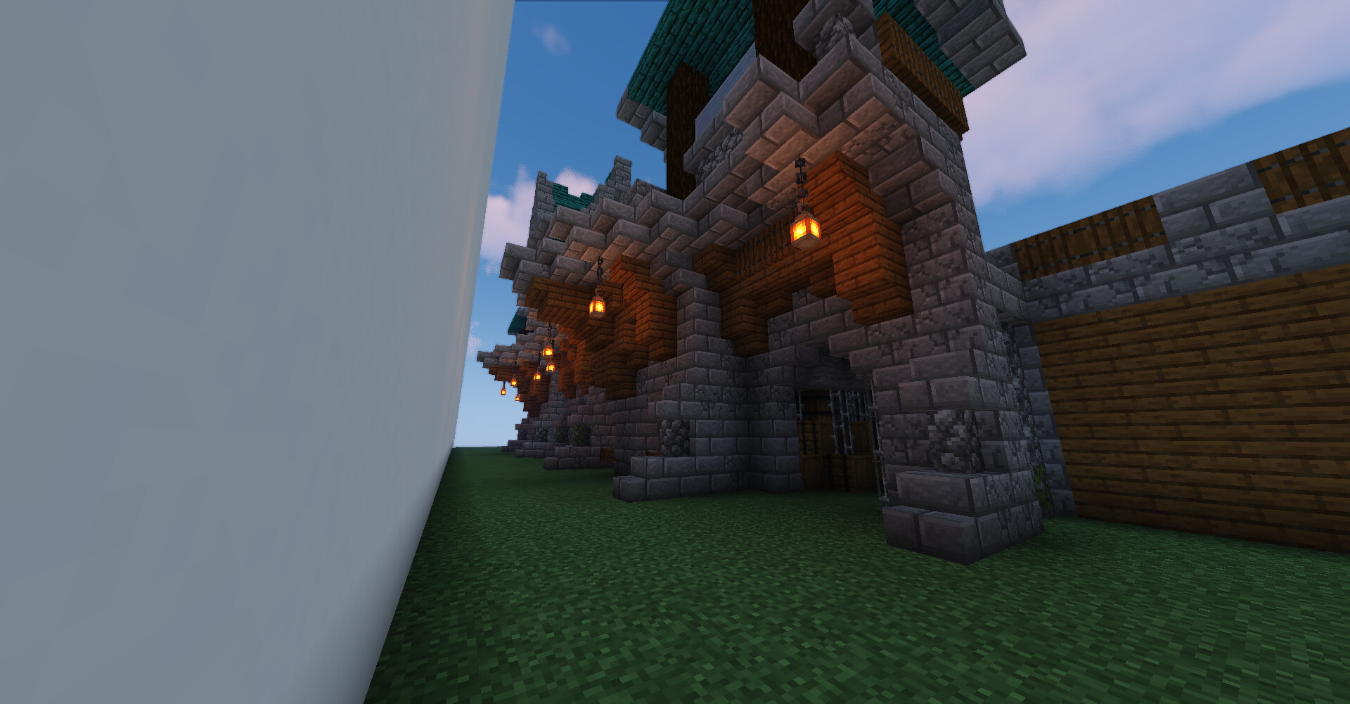 Warped Wood Roof Pack Extras Minecraft Map