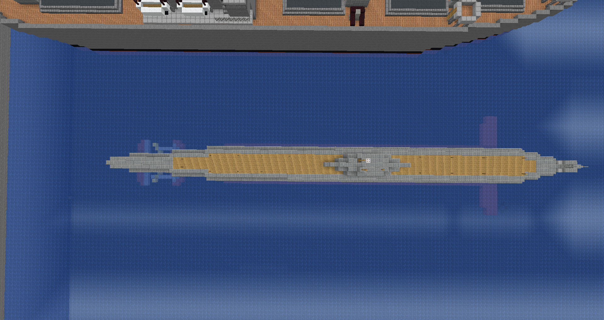 WW2 U-Boat submarine Minecraft Map