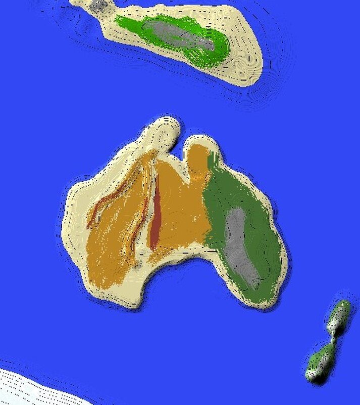 whole earth (world paint) Minecraft Map