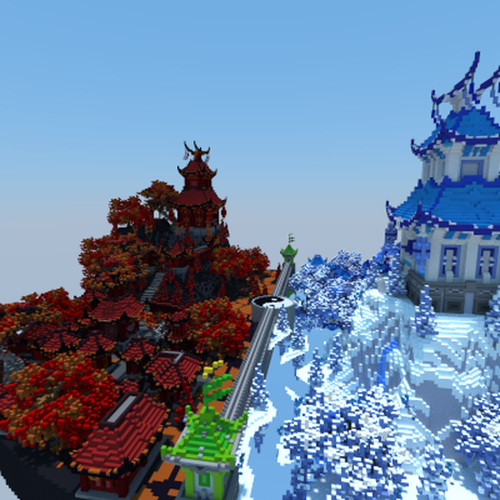 Yin Yang Hub by Lekilo_maitre Minecraft Map