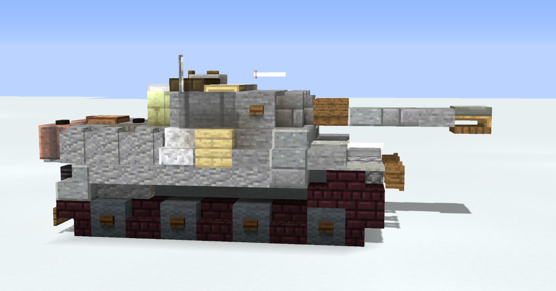 Panzerkampfwagen VI Tiger Ausf. E Minecraft Map