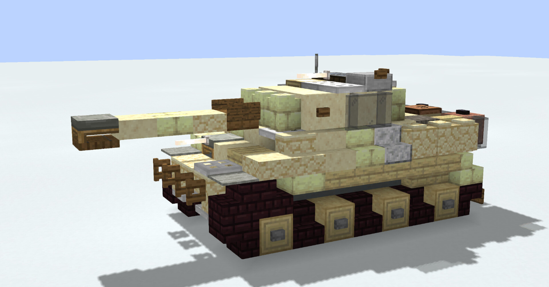 Panzerkampfwagen VI Tiger Ausf. E Minecraft Map