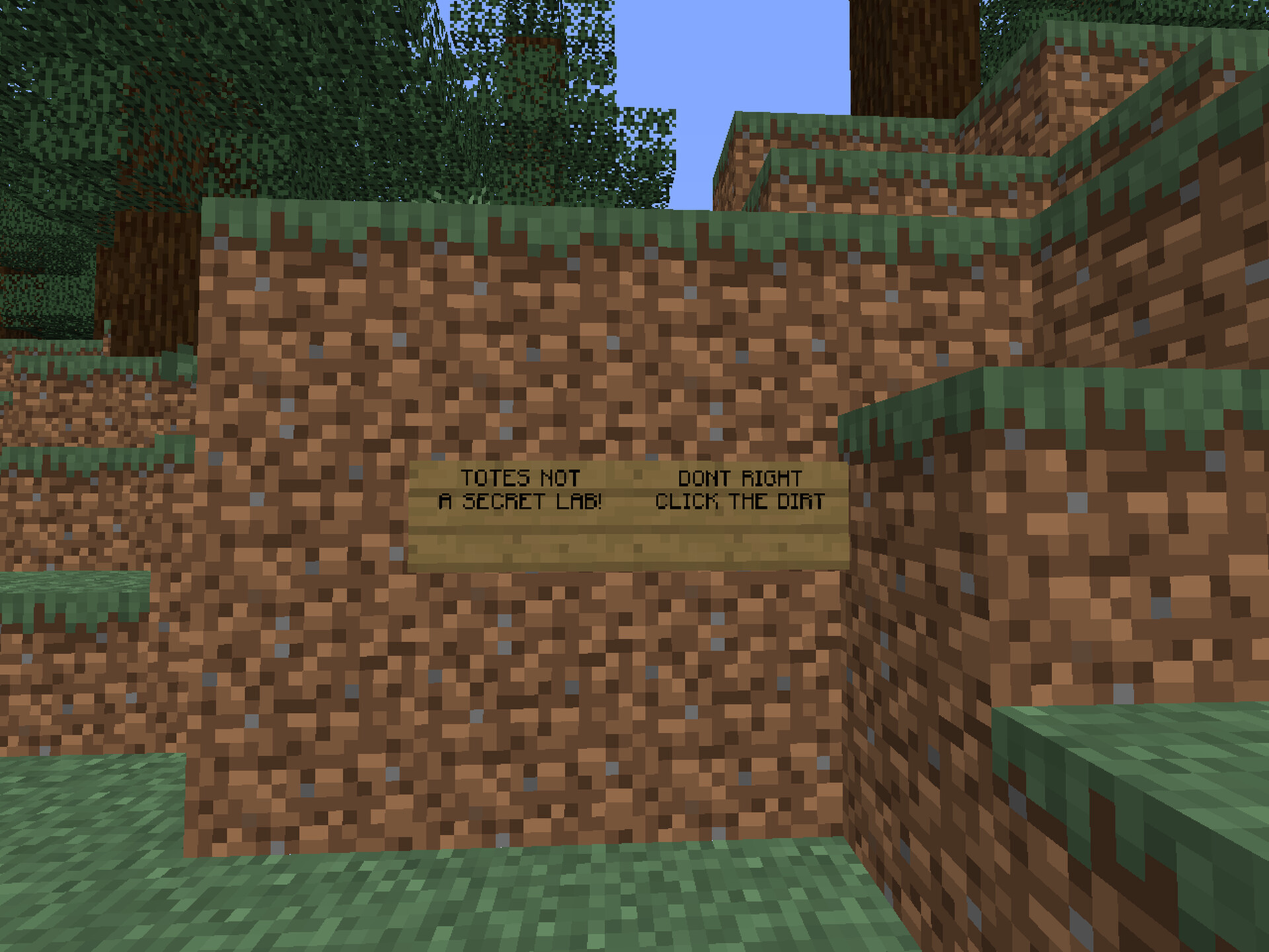 Non-Euclidean Lab Minecraft Map