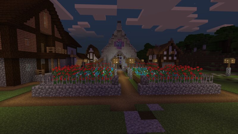 Minecraft Exploded Builds: Medieval Fortress Recreation Minecraft Map