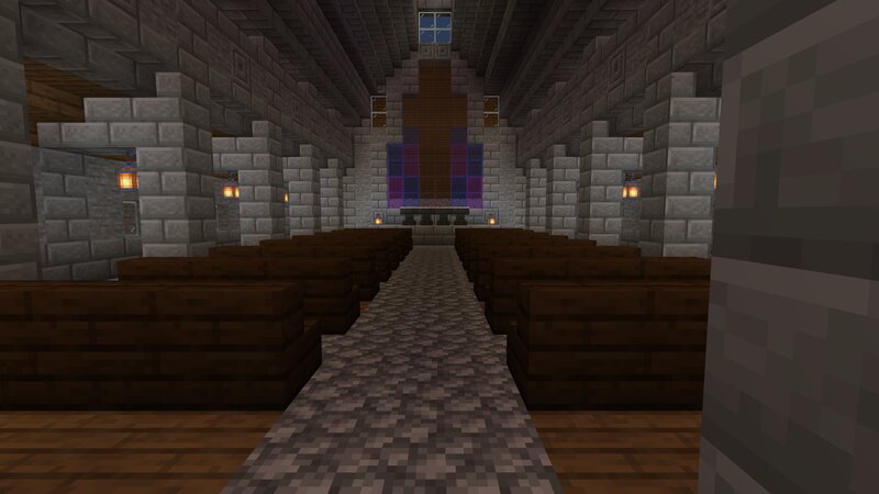 Minecraft Exploded Builds: Medieval Fortress Recreation Minecraft Map