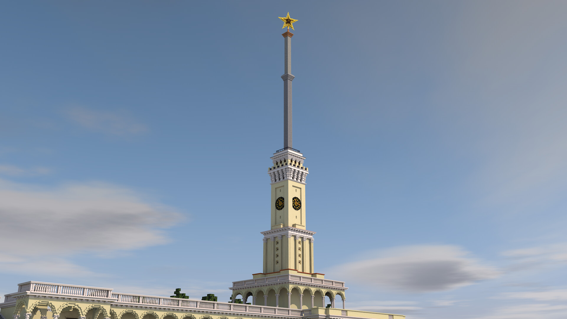 The North River Terminal | Moscow Minecraft Map