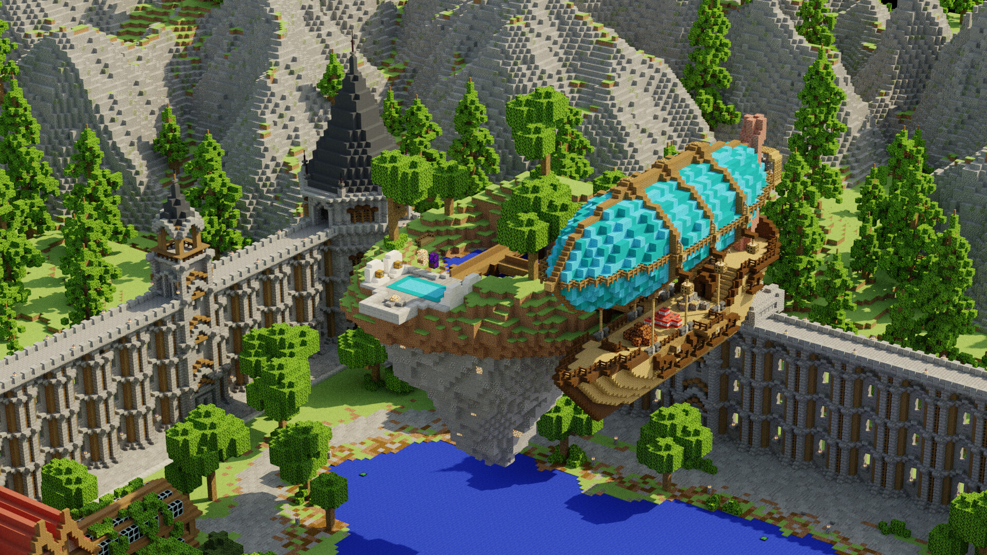 Anarchus Spawn Minecraft Map