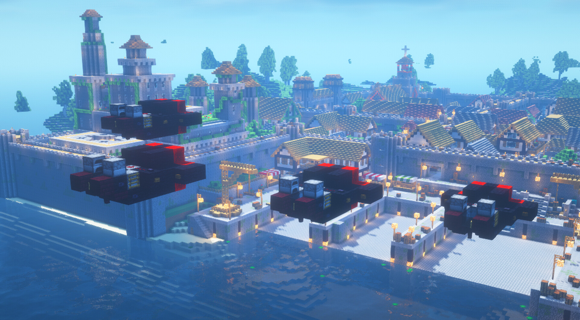 Unaligned City States Gunskiff ( Cannon Skiff | Unaligned | Movecraft ...