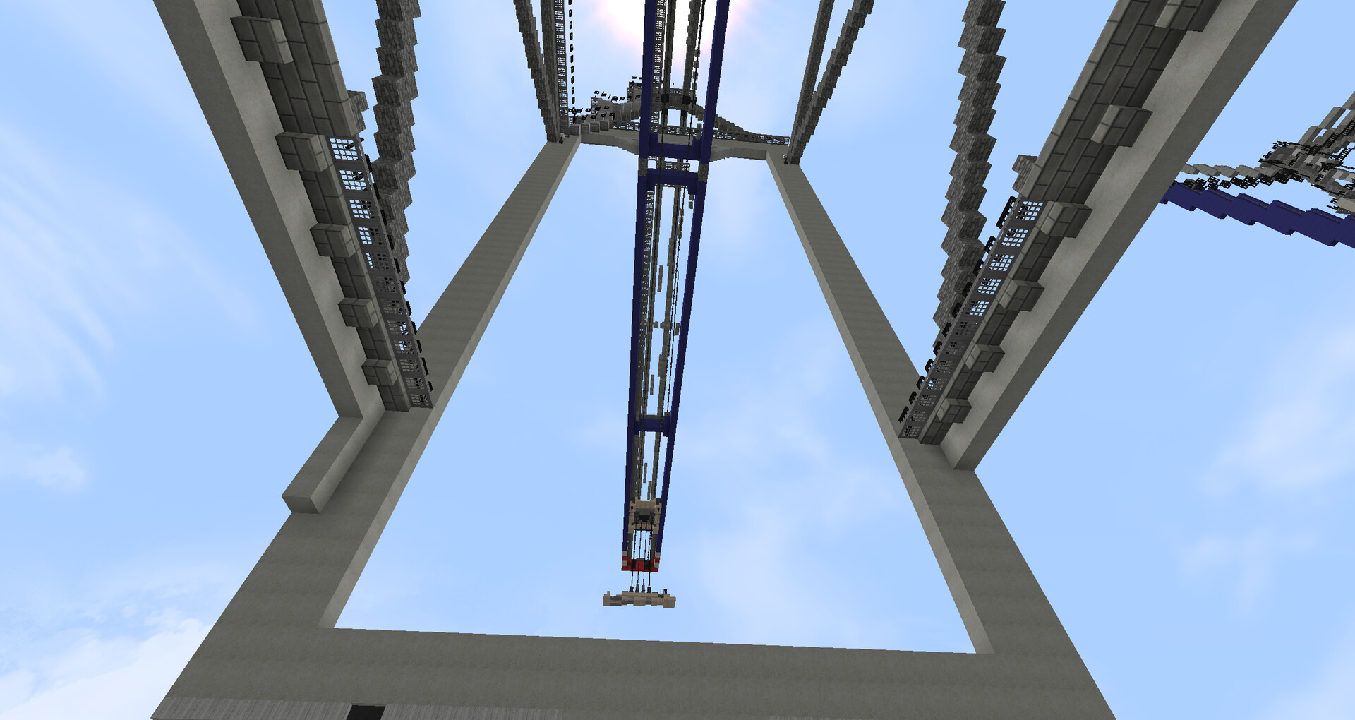 Autonomous Container Gantry Cranes Minecraft Map