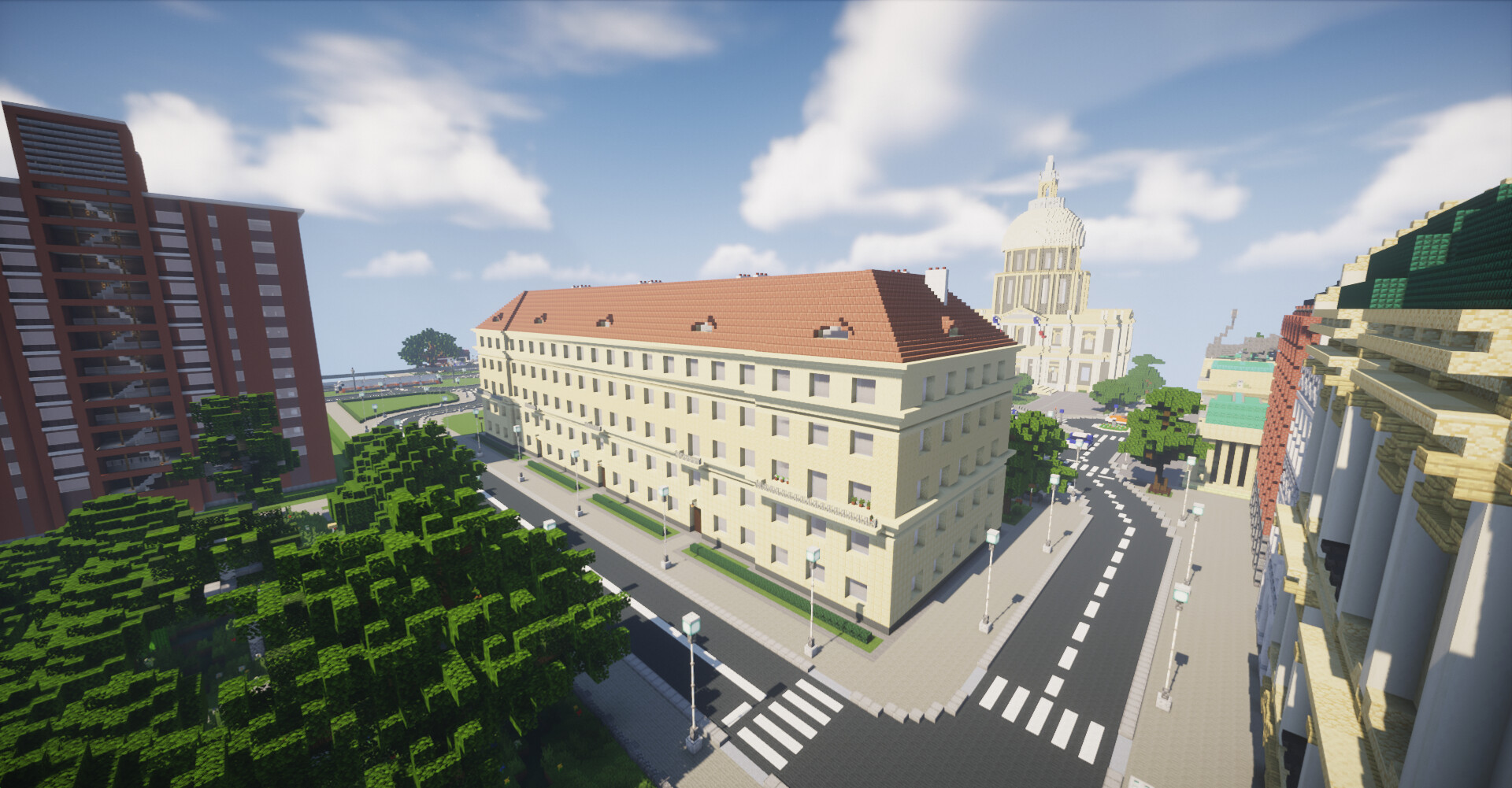 European tenement house Minecraft Map