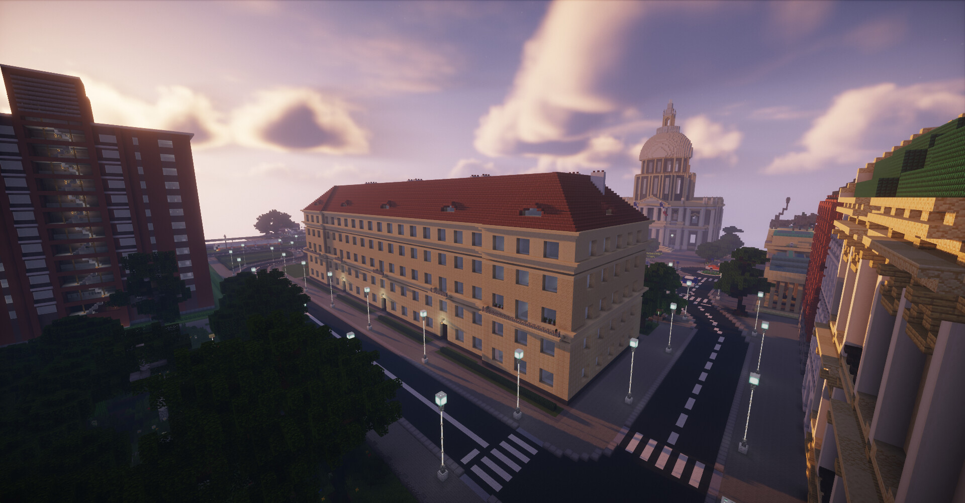 European tenement house Minecraft Map