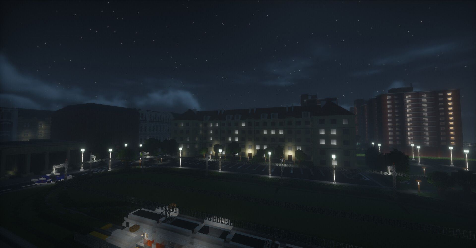 European tenement house Minecraft Map