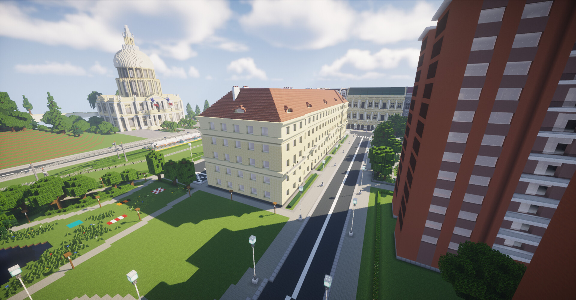 European tenement house Minecraft Map