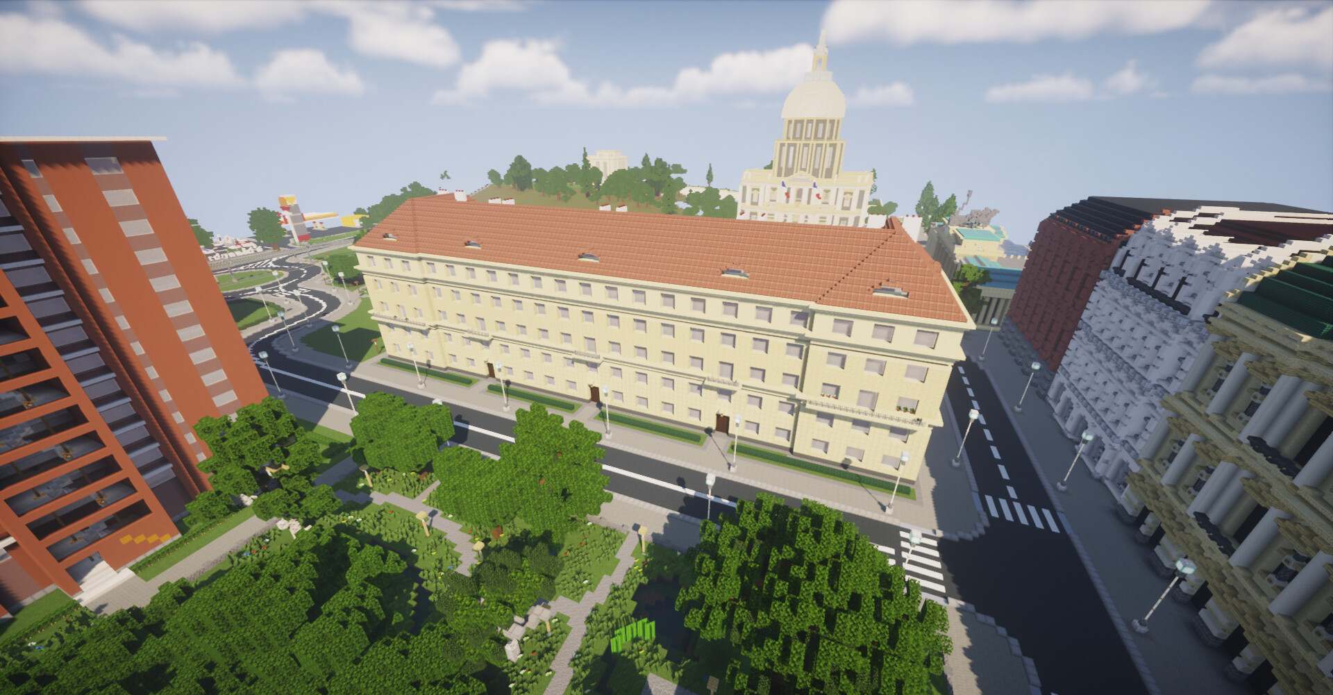 European tenement house Minecraft Map