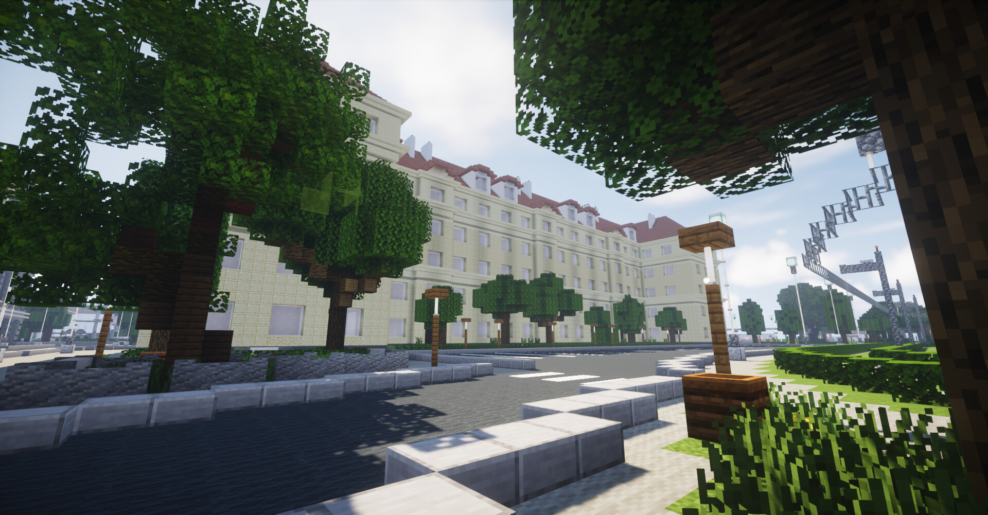 European tenement house Minecraft Map