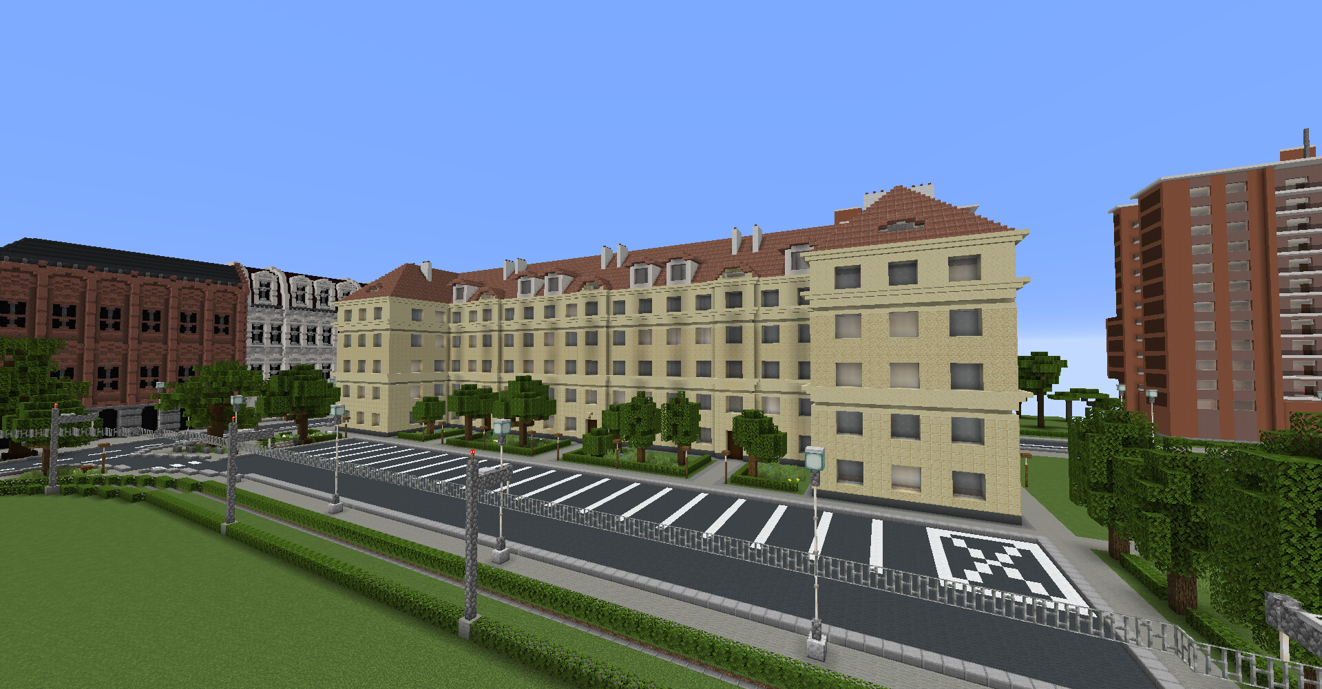 European tenement house Minecraft Map