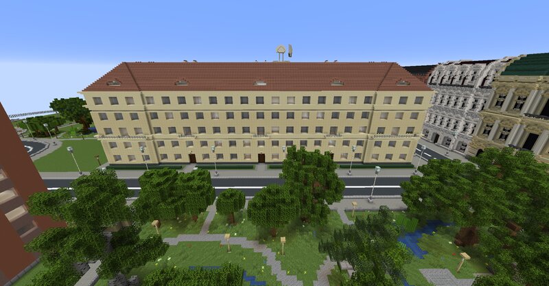 European tenement house Minecraft Map