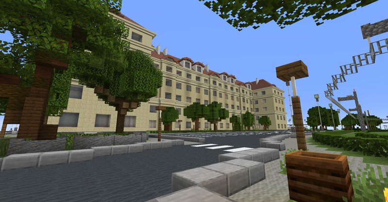European tenement house Minecraft Map