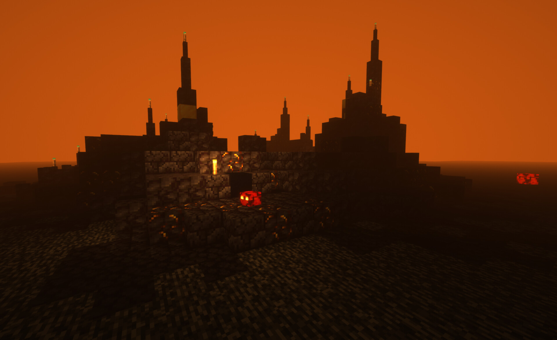 Nether Ceiling Gateway (Download Available) Minecraft Map