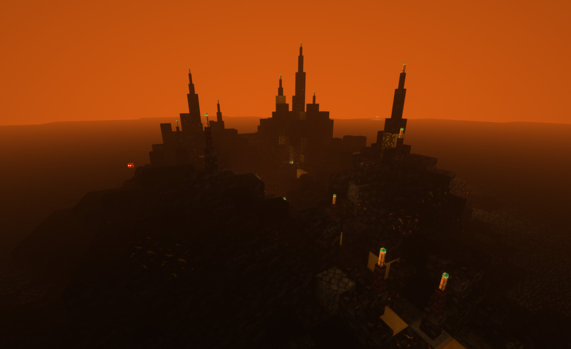 Nether Ceiling Gateway (Download Available) Minecraft Map