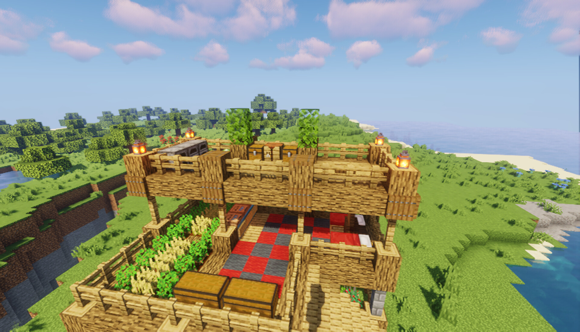 Epic survival base Minecraft Map