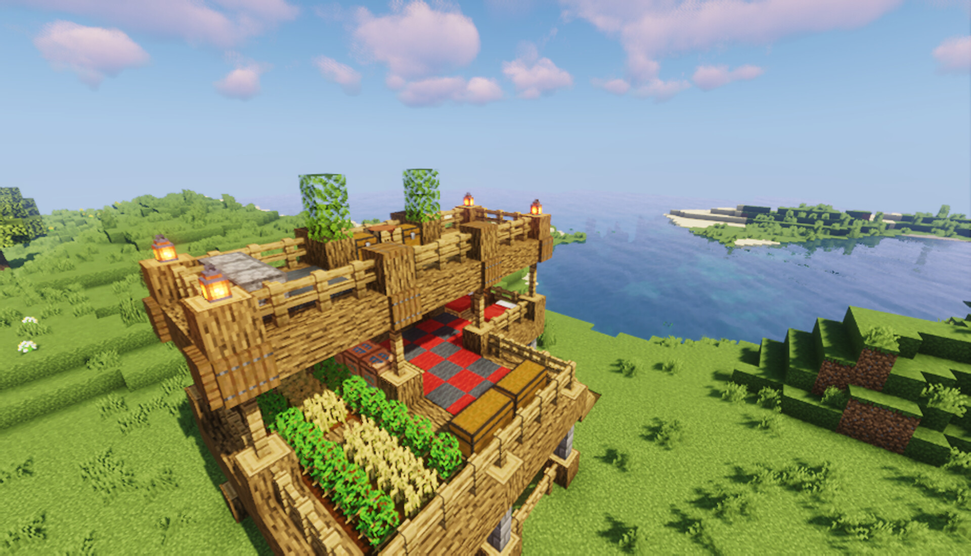 Epic survival base Minecraft Map