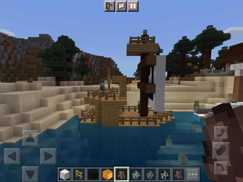 Pillager's Ship Minecraft Map