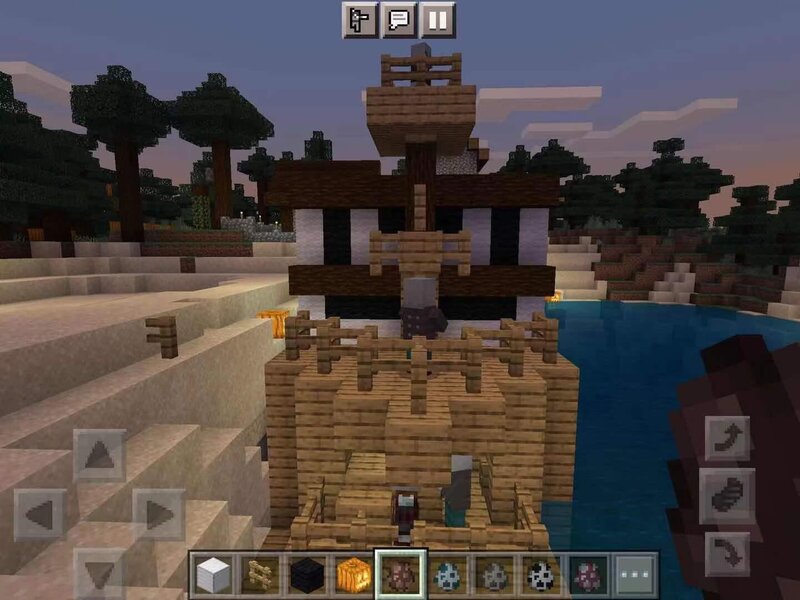 Pillager's Ship Minecraft Map