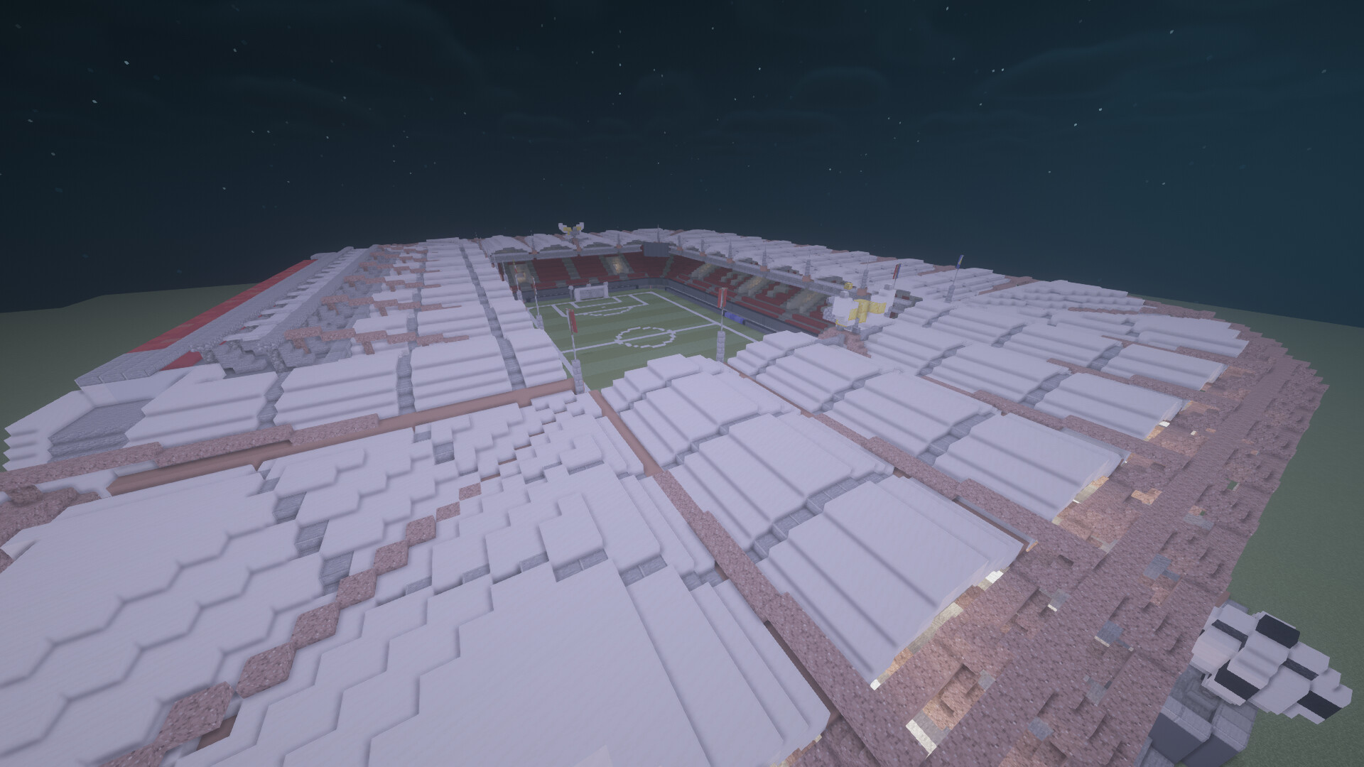 Minefield F.C. Stadium Minecraft Map