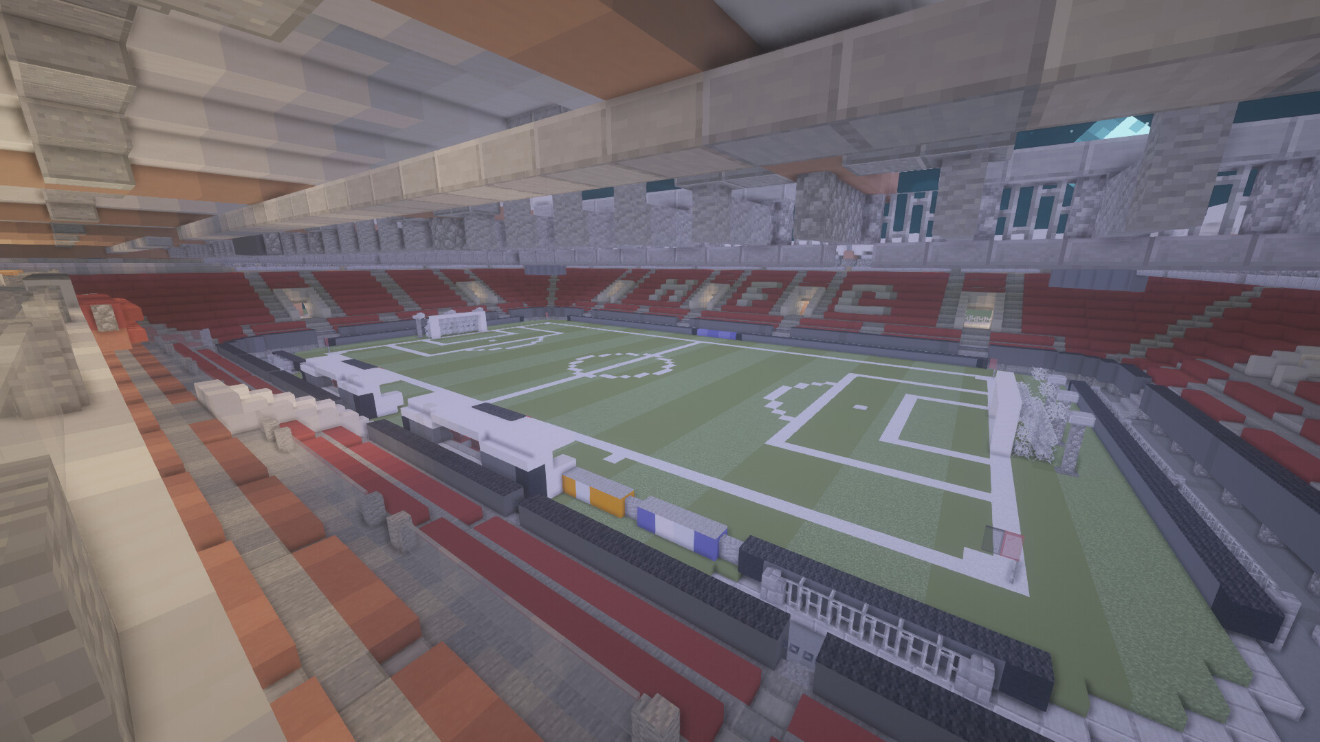Minefield F.C. Stadium Minecraft Map