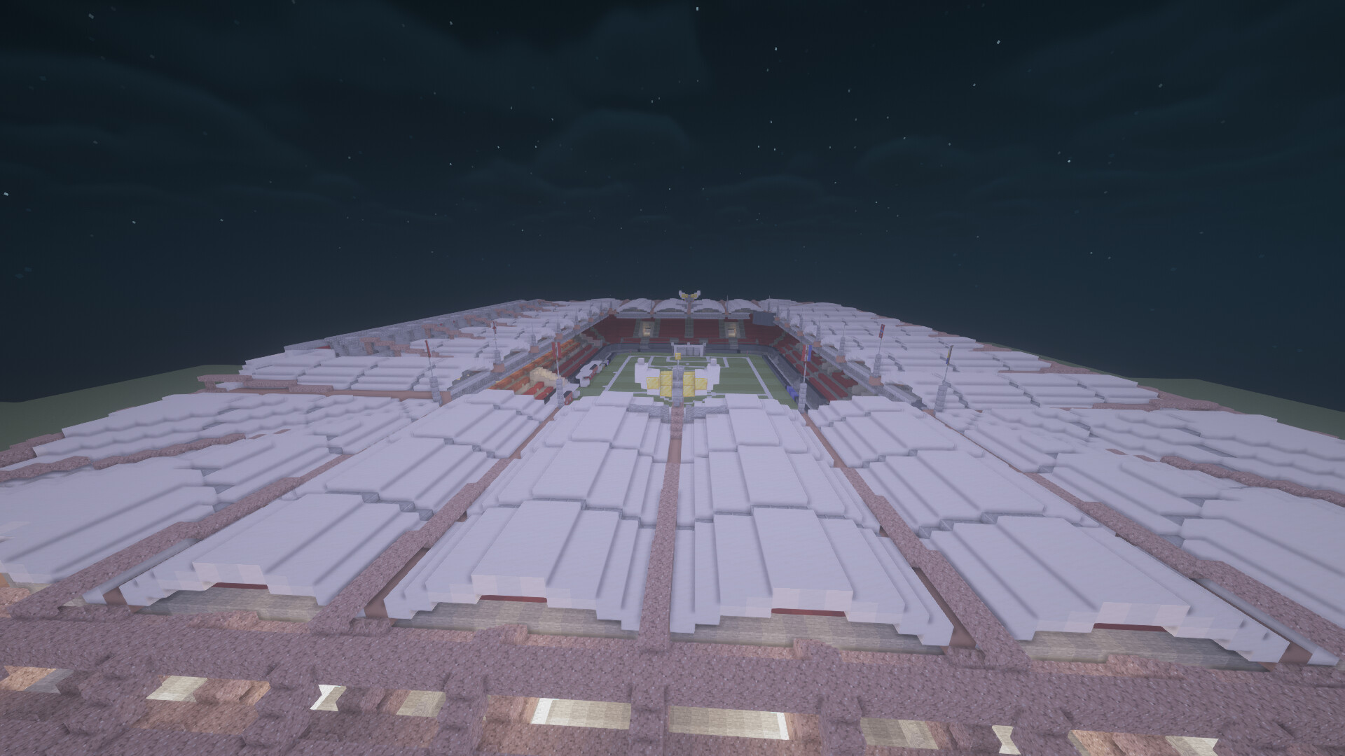Minefield F.C. Stadium Minecraft Map