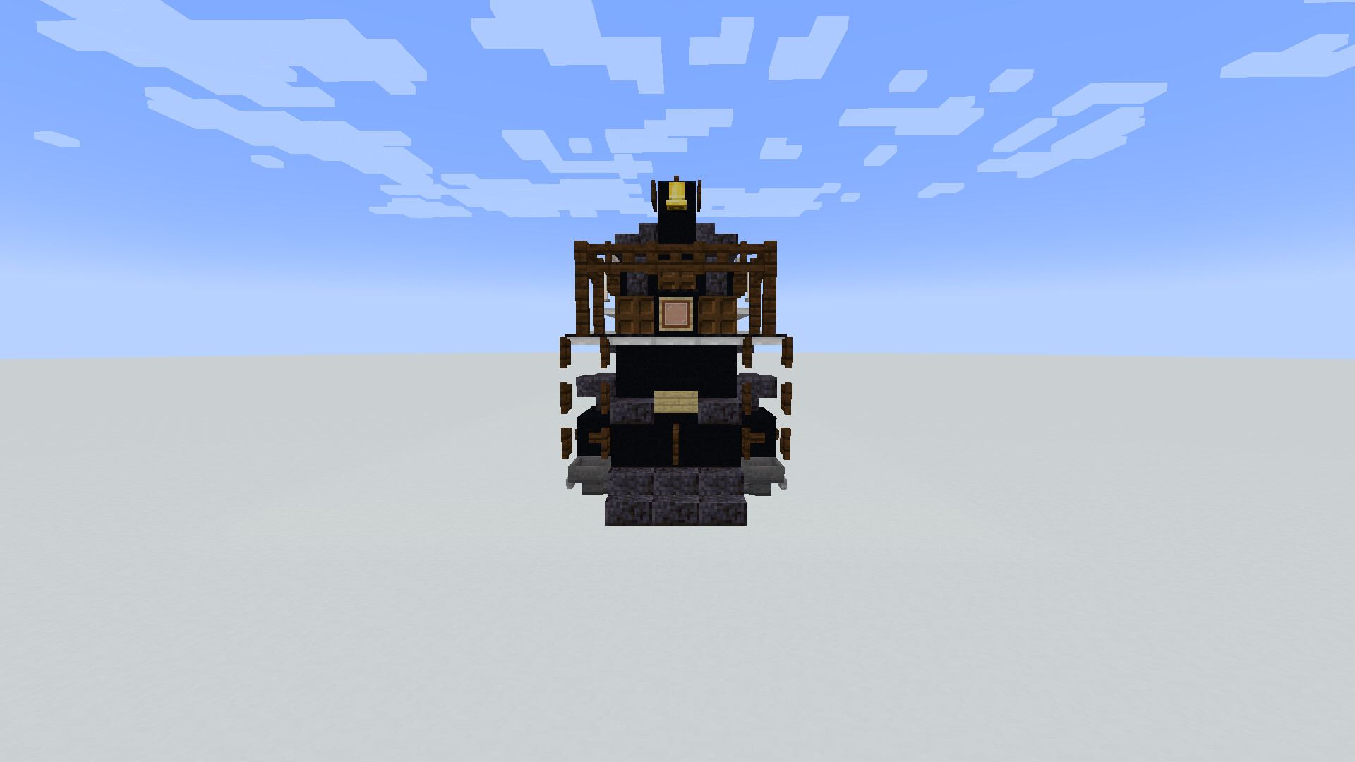 C&O "Allegheny" steam locomotive Minecraft Map