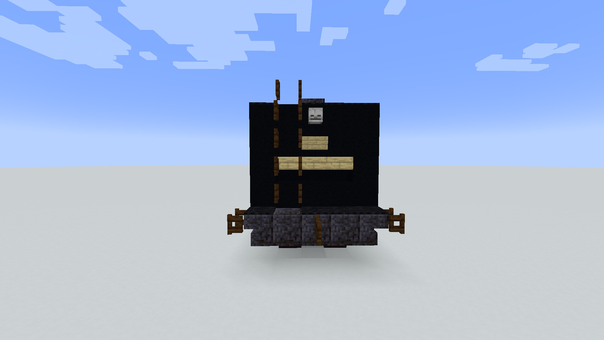 C&O "Allegheny" steam locomotive Minecraft Map