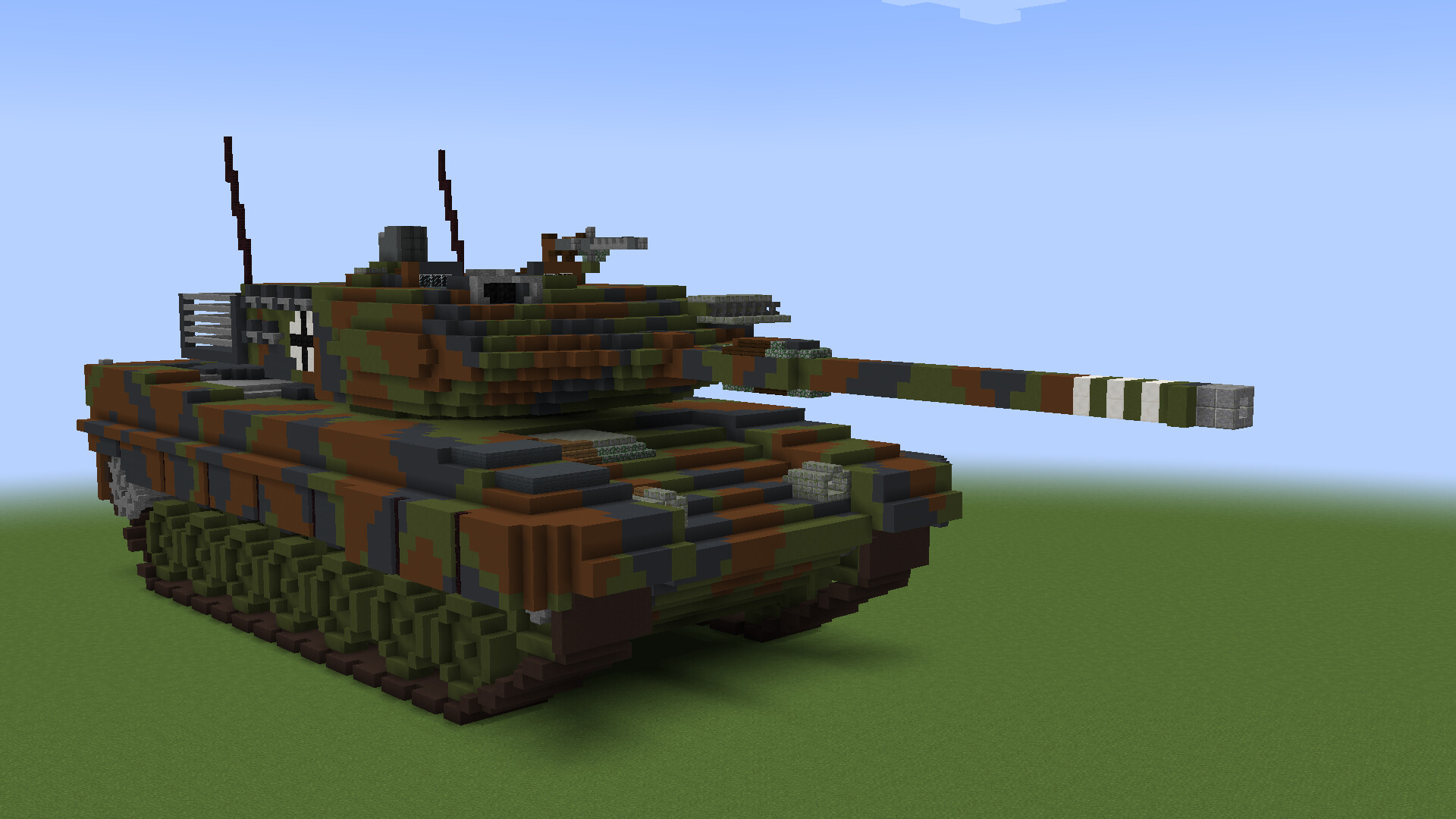 Leopard 2A6 Minecraft Map