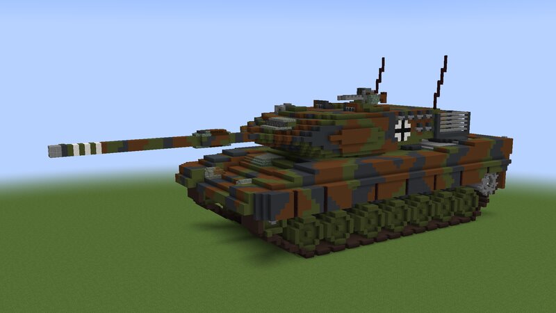 Leopard 2A6 Minecraft Map