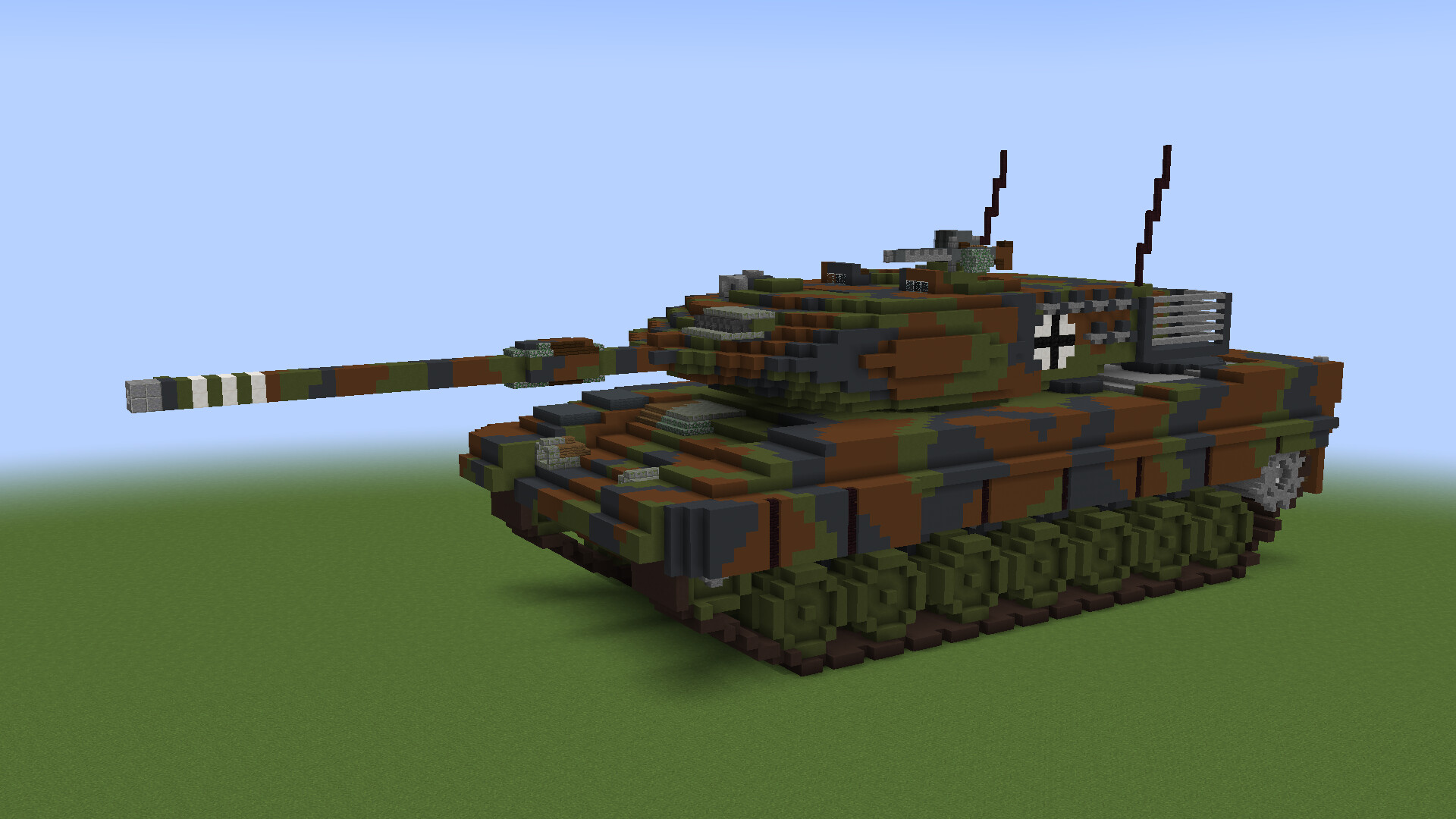 Leopard 2A6 Minecraft Map