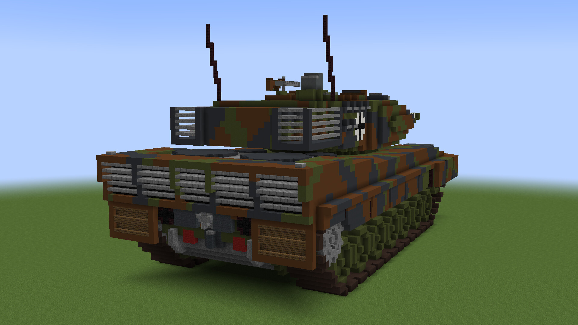Leopard 2A6 Minecraft Map