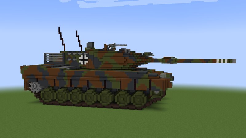 Leopard 2A6 Minecraft Map