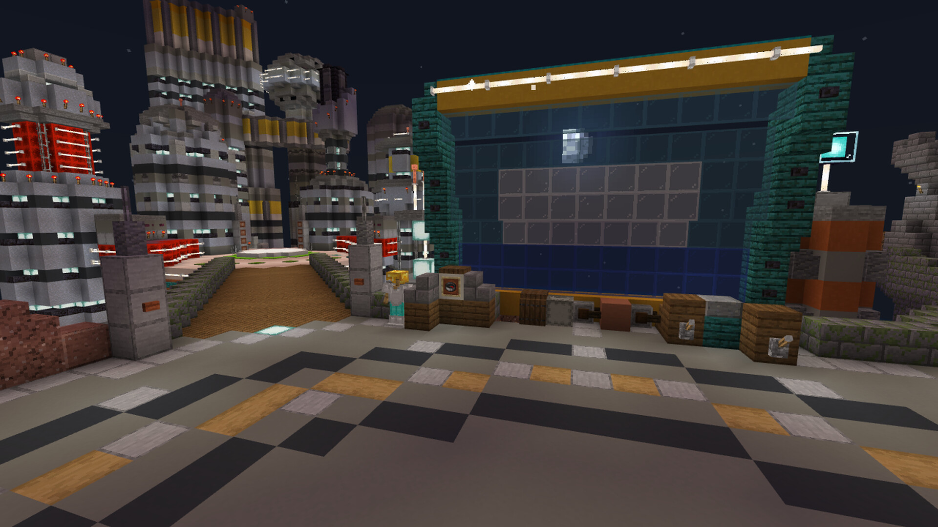 WARP ROOM - CRASH BANDICOOT: WARPED! (PS1) Minecraft Map