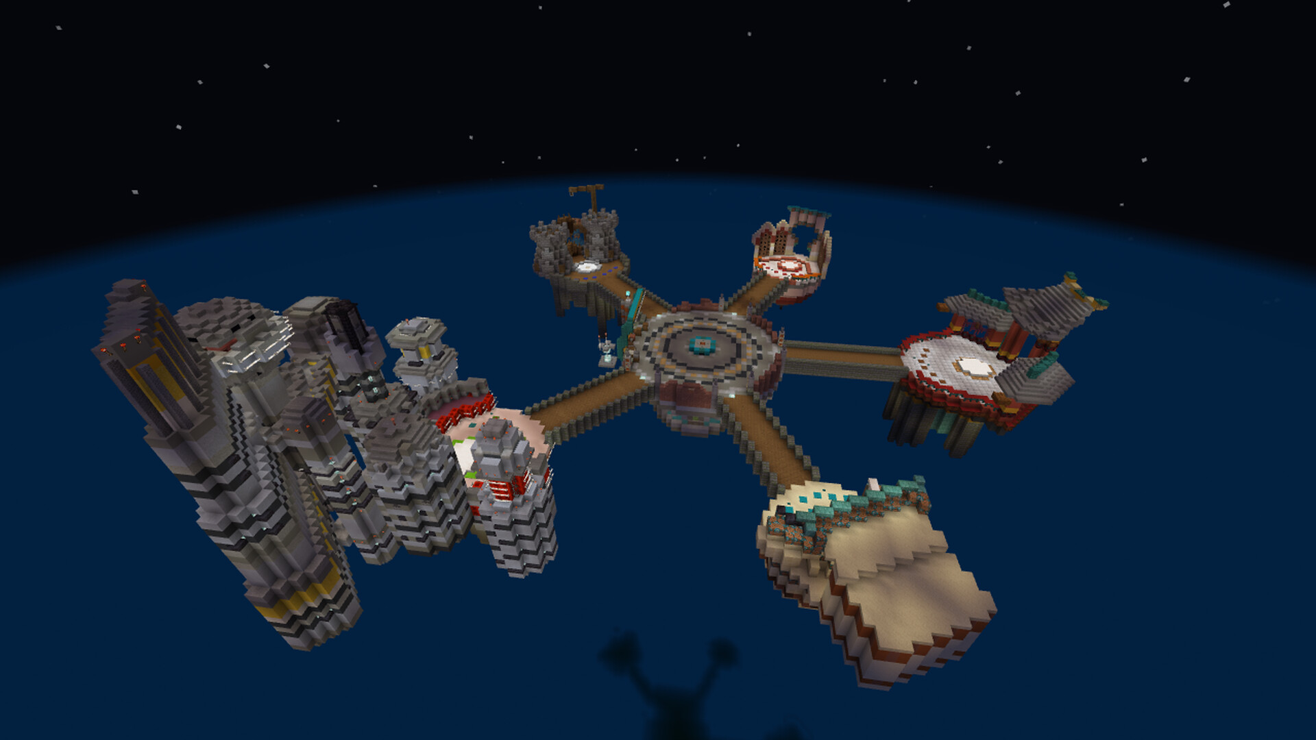 WARP ROOM - CRASH BANDICOOT: WARPED! (PS1) Minecraft Map