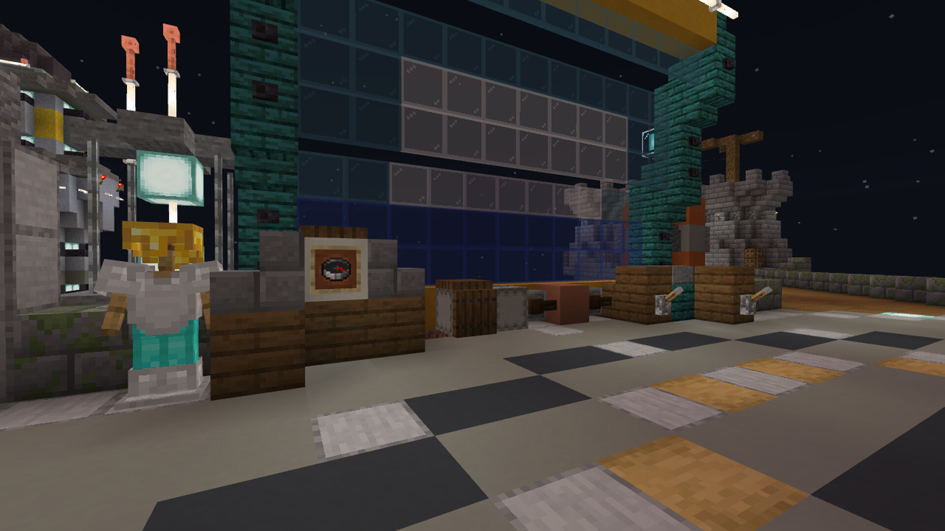 WARP ROOM - CRASH BANDICOOT: WARPED! (PS1) Minecraft Map